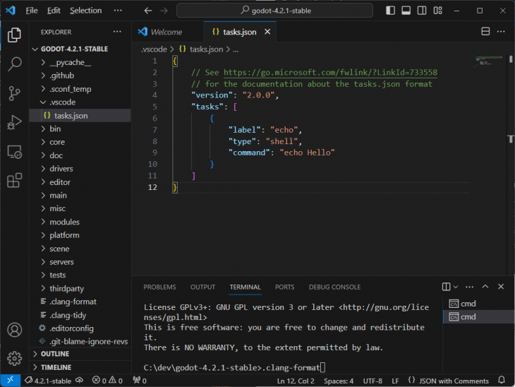 GODOT GDEXTENSIONの開発環境及びデバッグかんきょうを構築する | Junk-Box